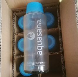 Aquasana AQ-6005 18-Ounce Glass Water Bottle (Lead Free) on 100outlets.com