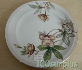Meito Ivory China Japan WOODROSE Round Flat Plate 10" 25cm on ...