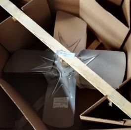 LAU INDUSTRIES Train AC SYSTEMS F10S08A 2633.62KW CWD Fan Blade on ...