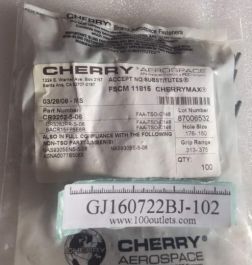 100 * B/E Aerospace Consumables Mana Cherry Aerospace CR3252-5-06 ...