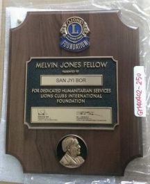 Lions Clubs International Foundation MELVIN JONES FELLOW medallion ...