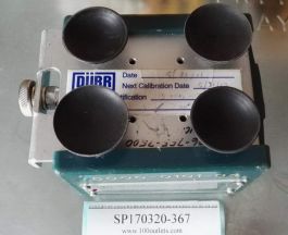 DURR Model 5000 Door Velocity Meter USED glass broken on 100outlets.com
