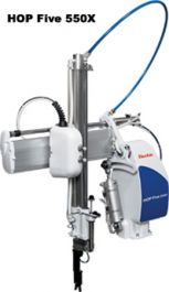 YUSHIN HOPFive550 Sprue Take out Robot HOP Five 550 & Controller on ...